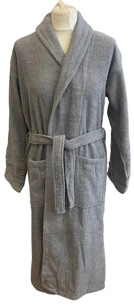 Froté deluxe unisex župan Šedý TiaHome - XL