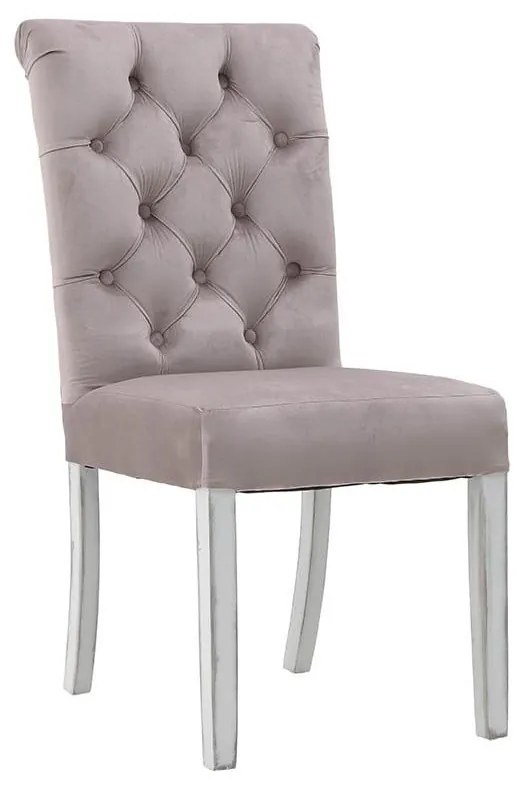Růžová jídelní židle InArt Gemma