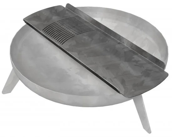 Grilovací plát na přenosné ohniště Ø 90 cm ✔ Nerez