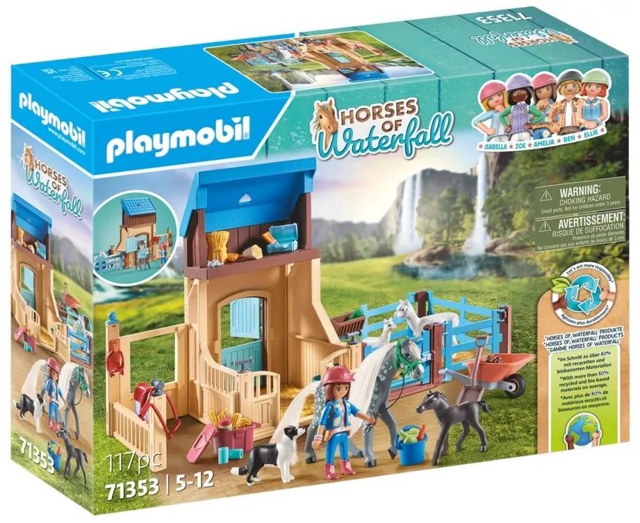 Stavebnice playmobil 71353 amelia & whisper s boxem pro koně