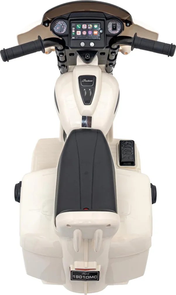 Ramiz Dětská motorka Chopper INDIAN bílá