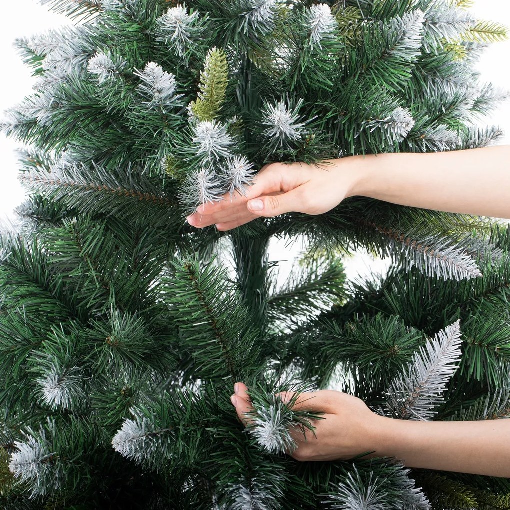 AmeliaHome Vánoční stromek Borovice Diana, 150 cm