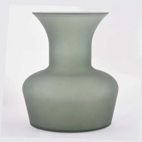 Váza CHICAGO, 33cm, zelená matná|Vidrios San Miguel|Recycled Glass