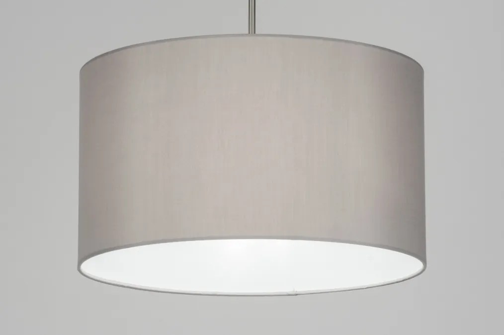 Závěsné designové svítido do obýváku Mombasa Silver Grey