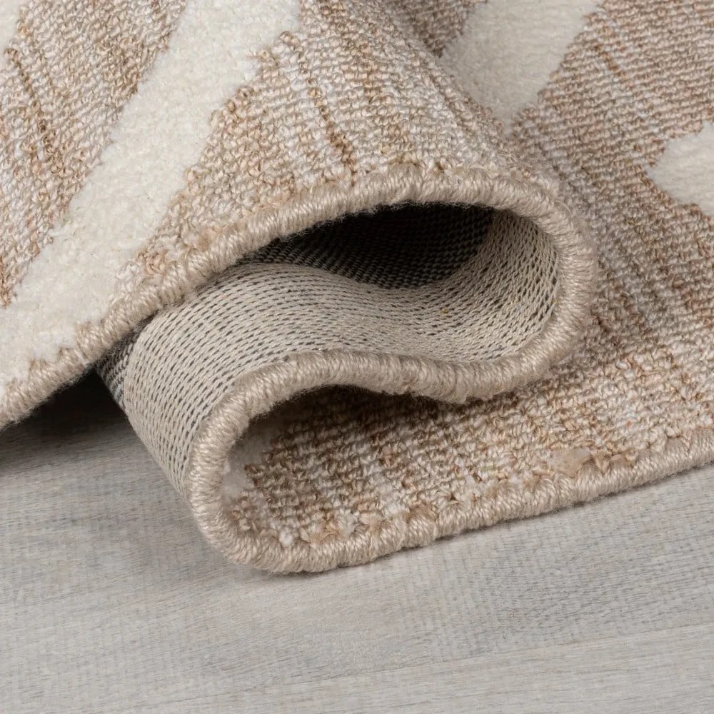 Béžový koberec 200x300 cm Micah – Flair Rugs