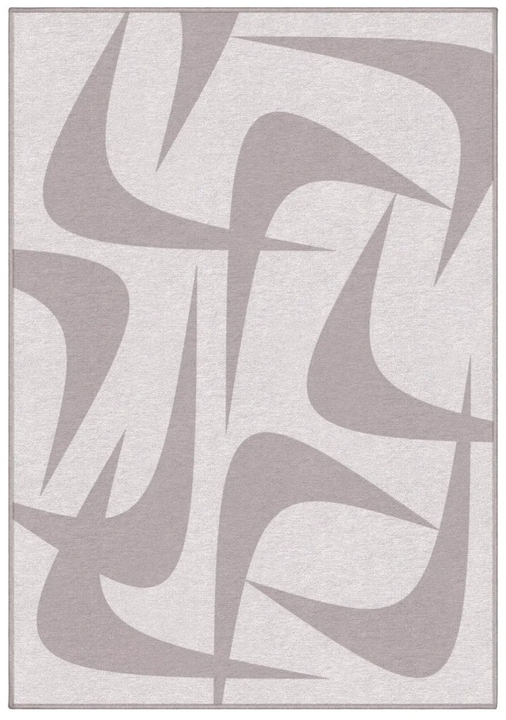 GDmats koberce Designový kusový koberec Boomerangs od Jindřicha Lípy - 120x170 cm