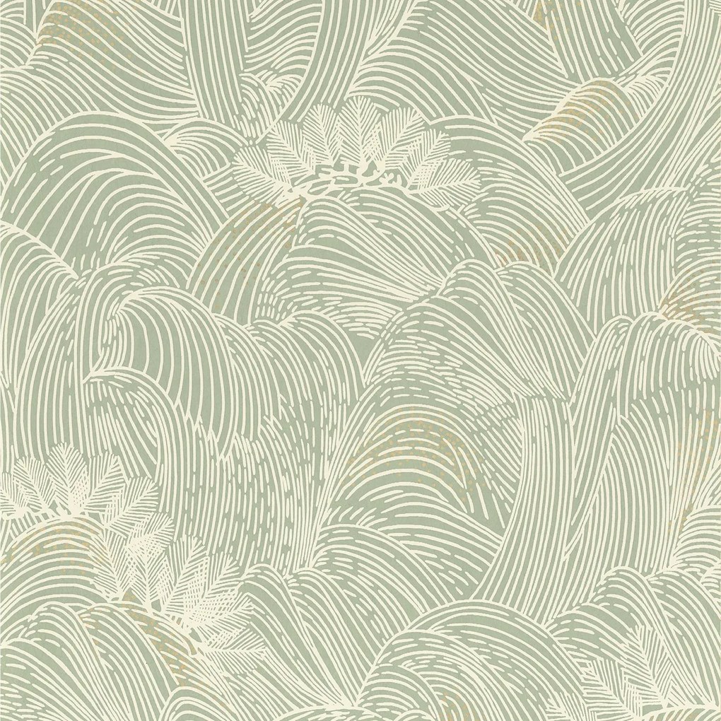 Tapeta MARÉE HAUTE Casamance Odstín Tapety: Light Green 75902140