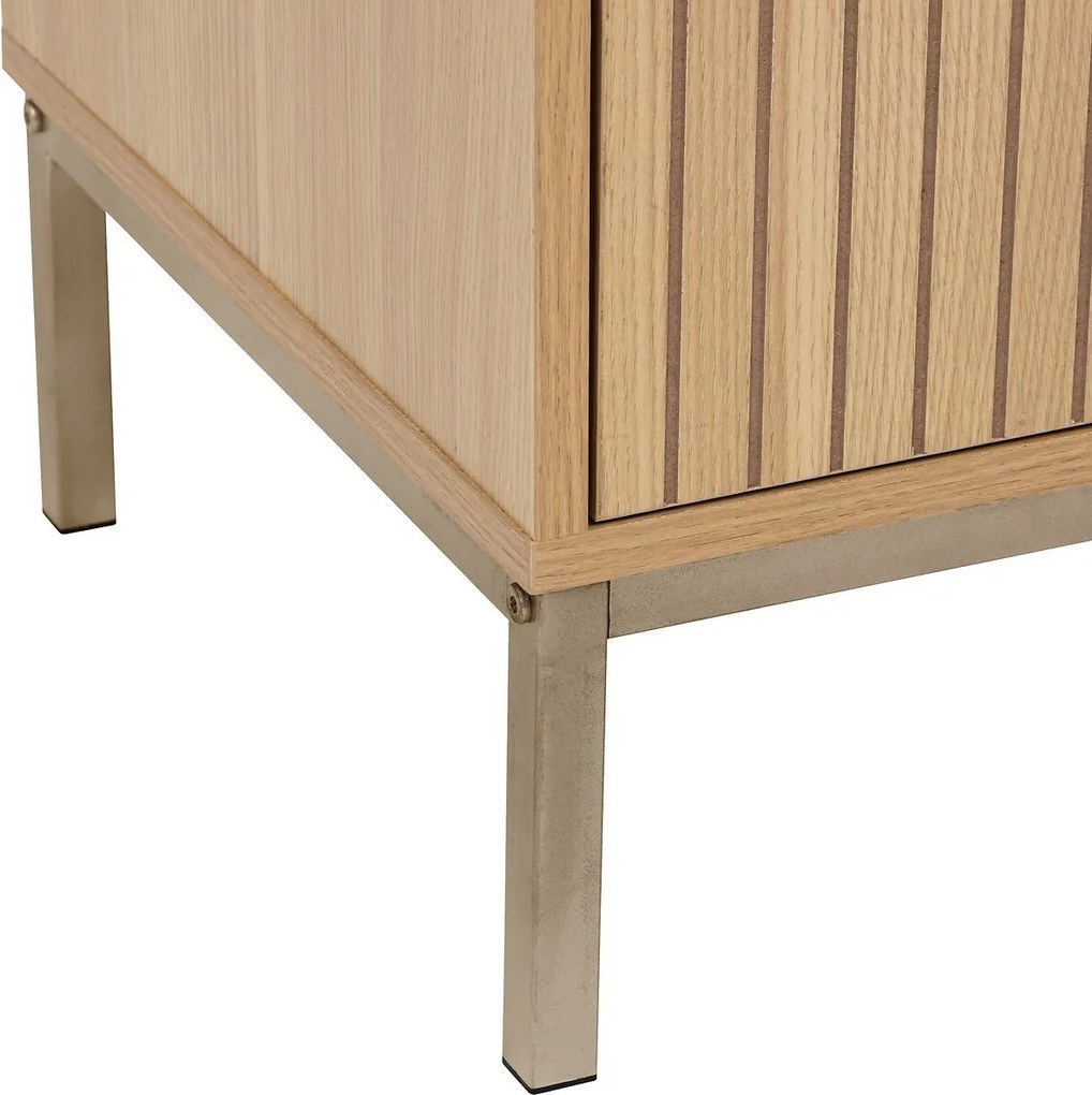 Komoda Tasso 120 cm dub přírodní