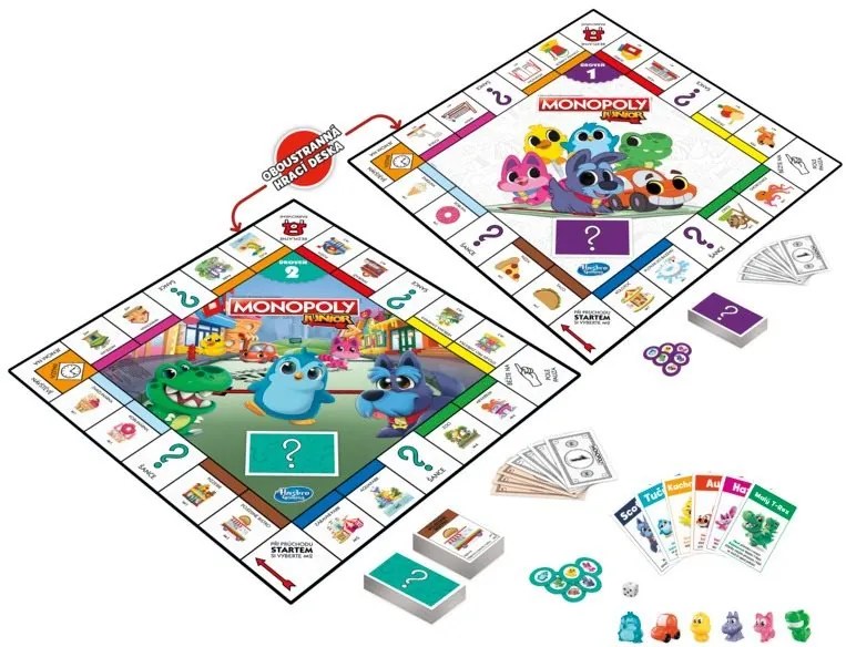 Desková hra monopoly junior