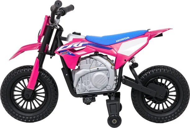 Elektrická motorka HONDA CFR450R růžová