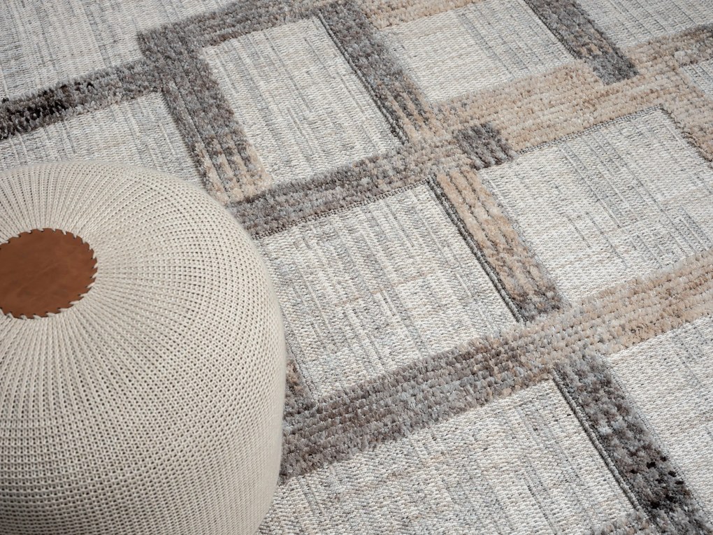 My Flair, Kusový koberec Balania beige, 200x290, béžová, chodba / předsíň
