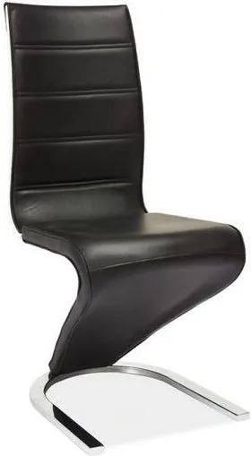 Jídelní židle H-134 - černá/bílá
