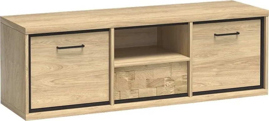 Casarredo - Komfort nábytek Televizní stolek PILETAS M-12 dub hickory