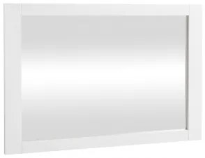 Krajcar ZR zrcadlo 80 x 75 x 1,8 cm v LTD rámu bez osvětlení a vypínače bílá ZR2.80 - Koupelny Bernold