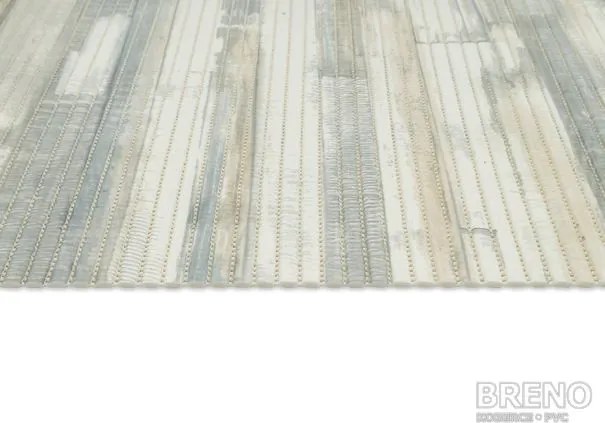 Breno Koupelnová pěnová předložka SOFTY-TEX 79925.1 staré dřevo, šíře 130 cm, Béžová