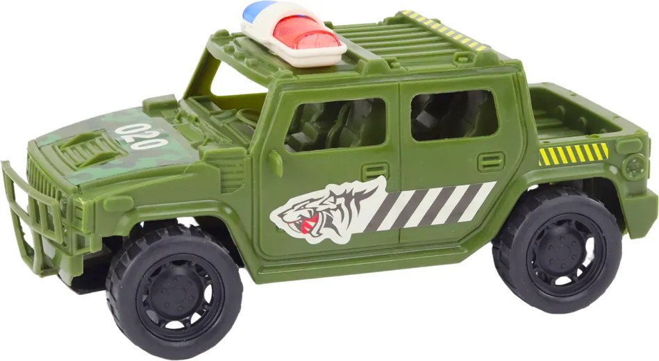 LEAN Toys Vojenská sada: vrtulník, bojové vozidlo, věž a voják