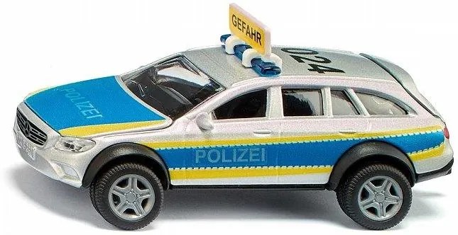 Auto siku super - policejní mercedes benz e-class all terrain 4x4, 1:50