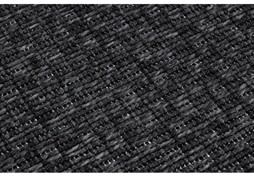Kusový koberec Dobela černý 70x250cm