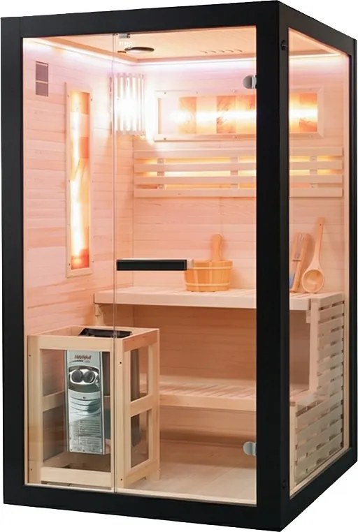 BPS-koupelny Finská sauna Relax HYD-6717 120x120, 2 osoby