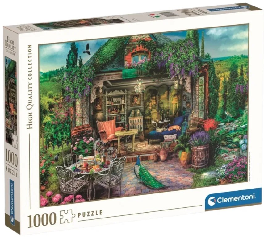 Clementoni - Puzzle 1000 Únik do kraje vína