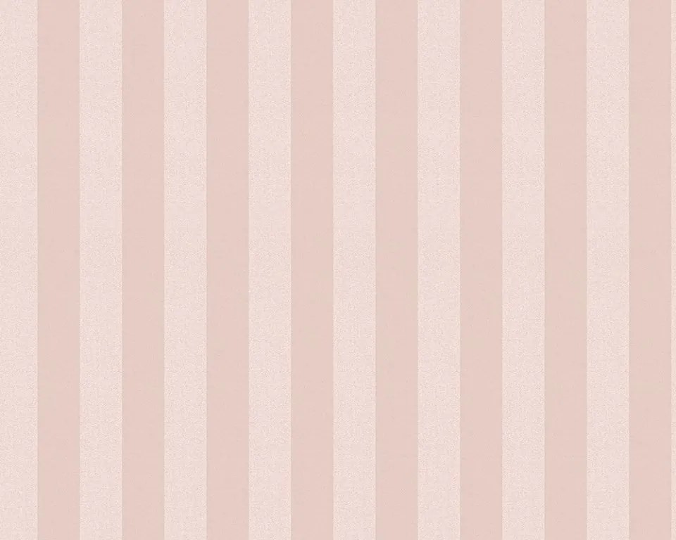 Vliesová tapeta růžové pruhy 3121-50 / Tapety na zeď 312150 Romantico (0,53 x 10,05 m) A.S.Création