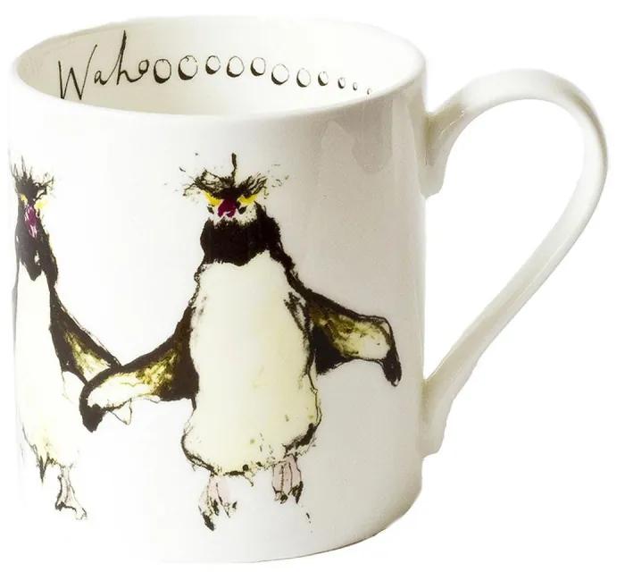 Porcelánový hrnek Wahooooo Penguin 350ml, Anna Wright UK