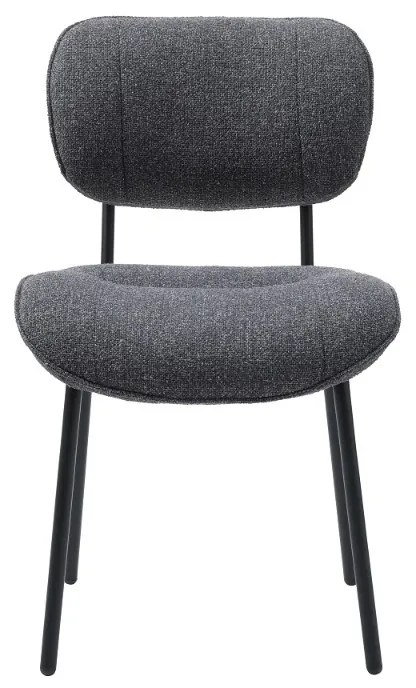 Designová židle Rashtin tmavě šedá