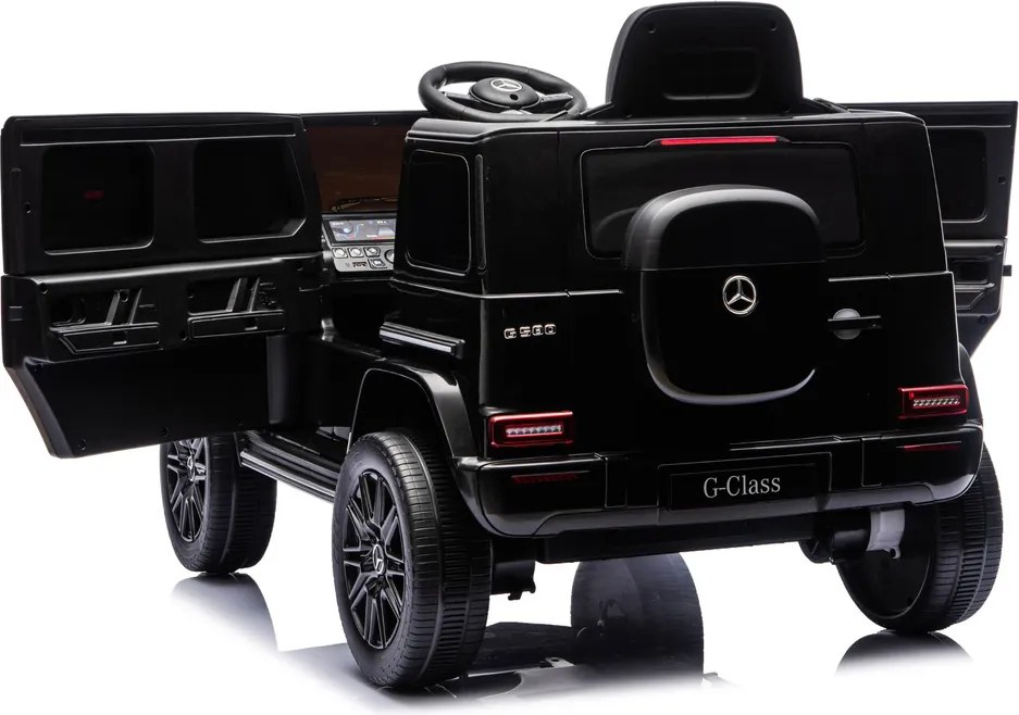 LEAN CARS Akumulátorové vozidlo Mercedes G 4x4 24 V 2580, černé