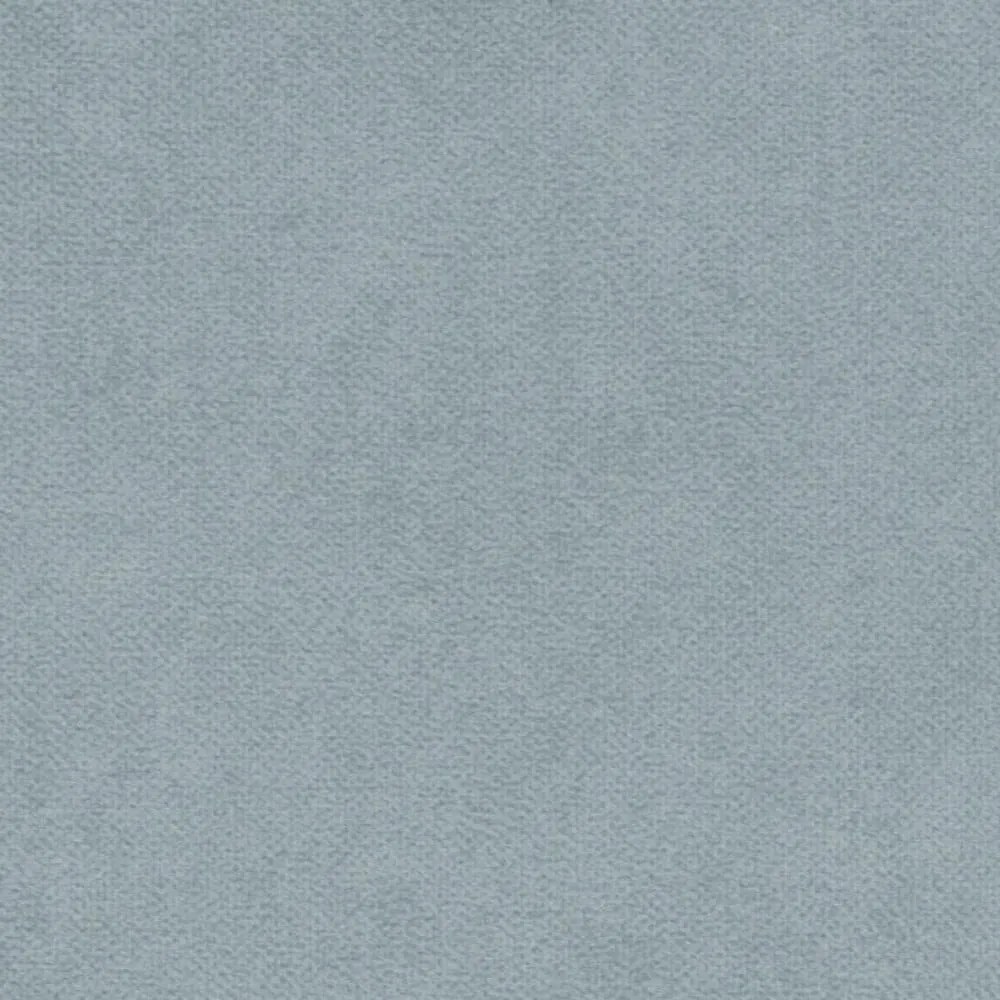 Světle modrá čalouněná jednolůžková postel s úložným prostorem s roštem 100x200 cm Bunny – Ropez