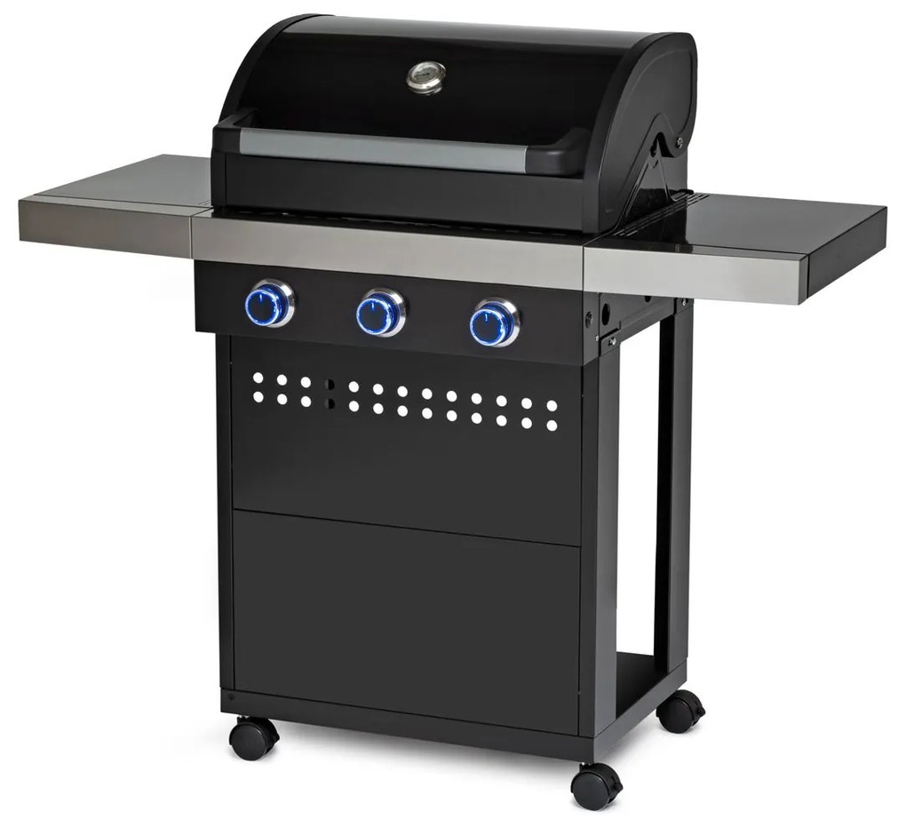 Grillstar Plynový gril Atlanta II 300, 3 hořáky, grilovací plocha: 62 × 41,5 cm, 10,5 kW