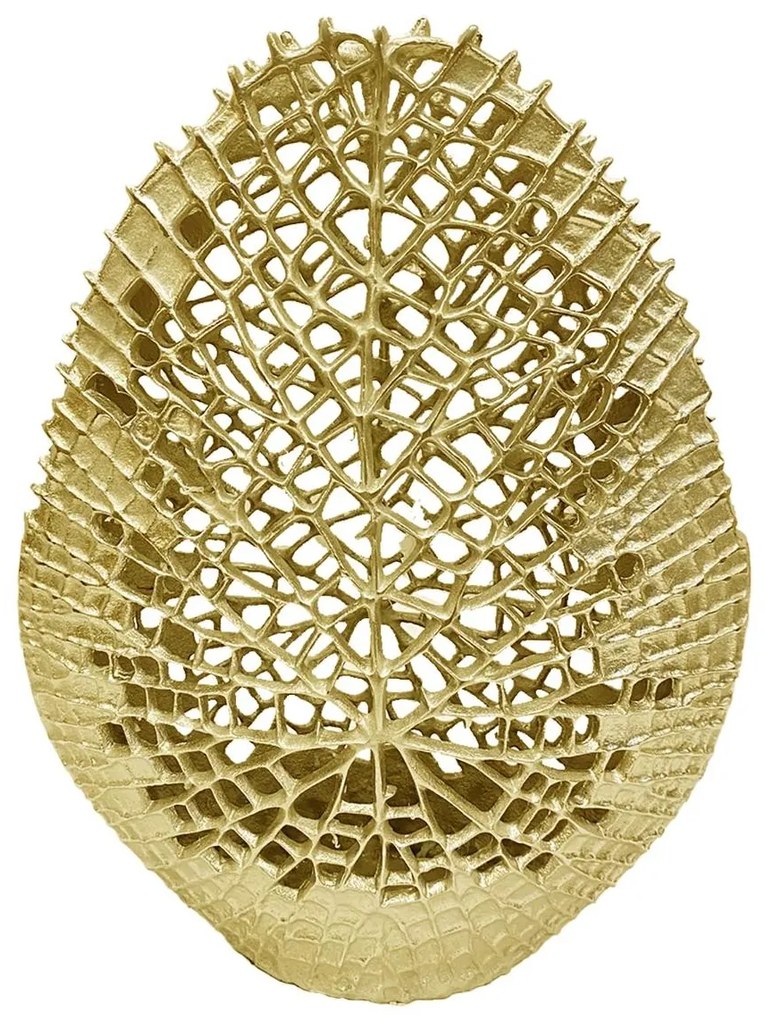 Zlatá hliníková váza 163311