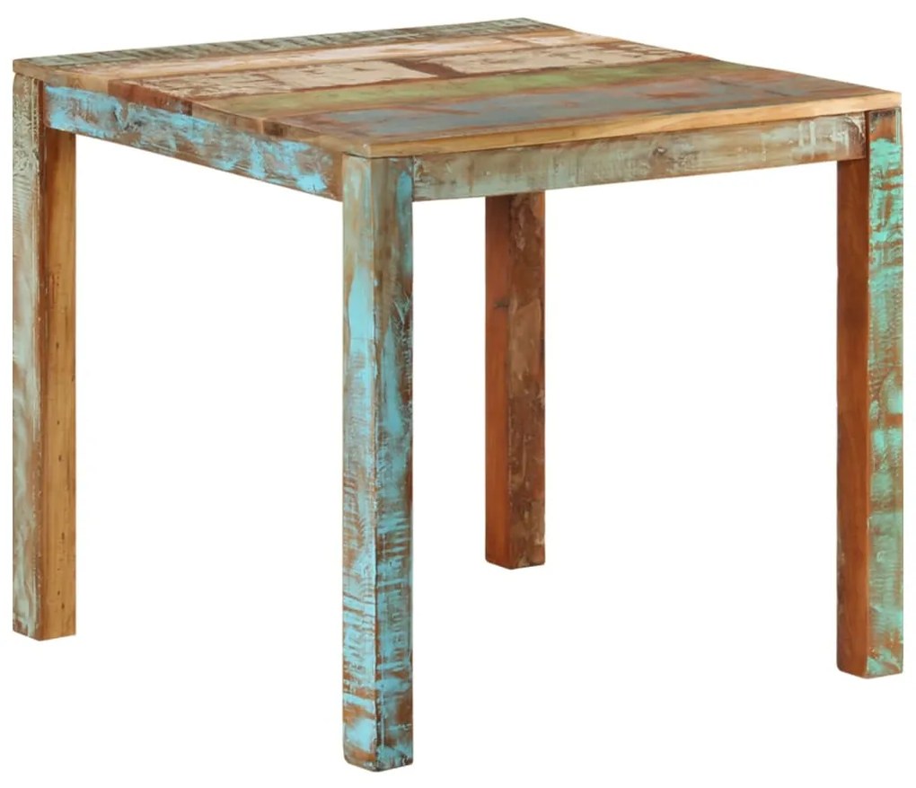 Jídelní stůl 82 x 80 x 76 cm masivní recyklované dřevo 337267