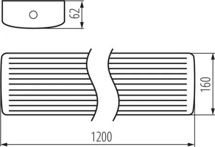 Svítidlo Kanlux MEBA LED 22-40W NW/WW 33891