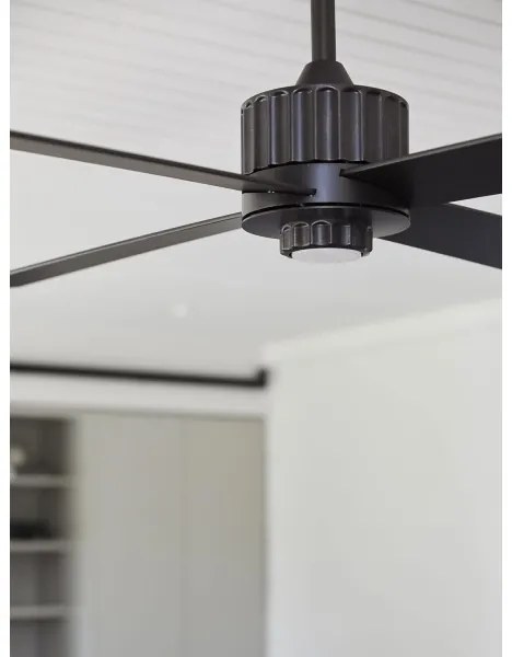 Lucci air 213170 - LED Stropní ventilátor NEWPORT wenge/hnědá + dálkové ovládání