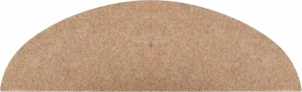 vidaXL Samolepicí nášlapy na schody 15 ks 56x17x3 cm [136390] Barva: Šedá