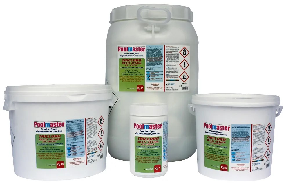 Poolmaster TriCHLOR MULTI ACTION tablety 200 g (5 kg)