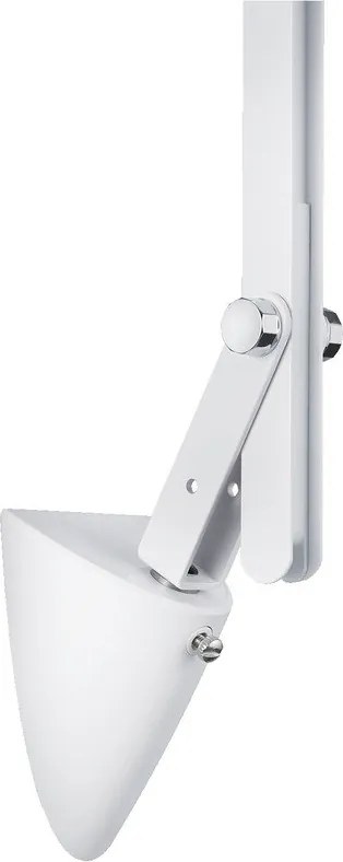 Bílá LED stolní lampa s ohybatelnou konstrukcí (výška 90 cm) Amsterdam – Trio