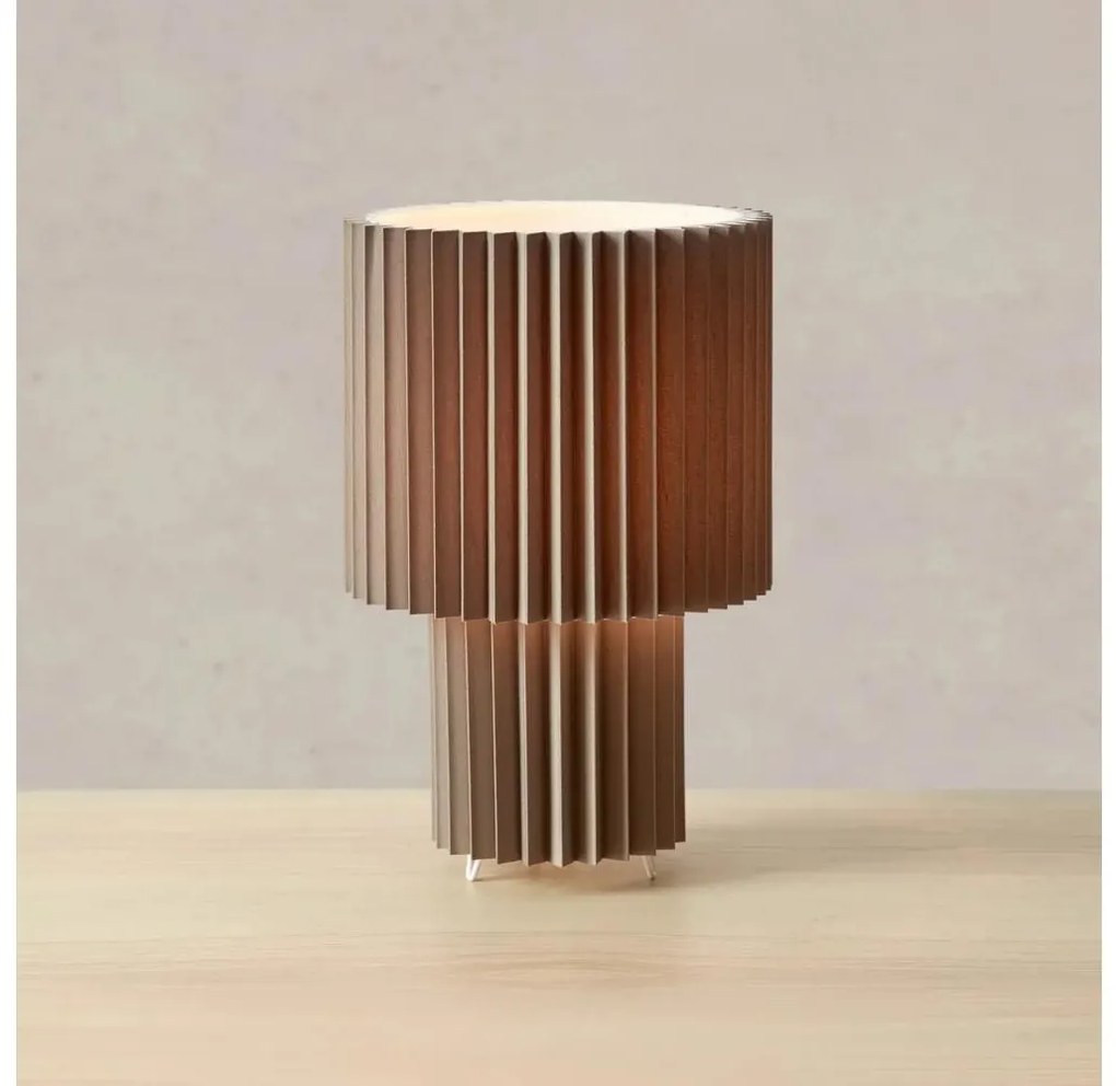 Markslöjd 108896 - Stolní lampa CATIS 1xE27/60W/230V 32 cm šedá 108896