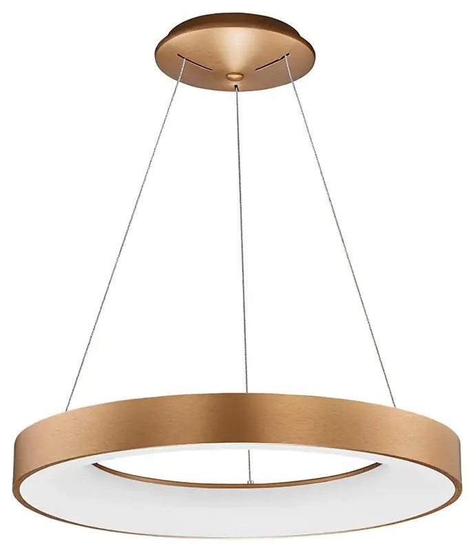 LED lustr Rando Thin 60 3000K zlaté