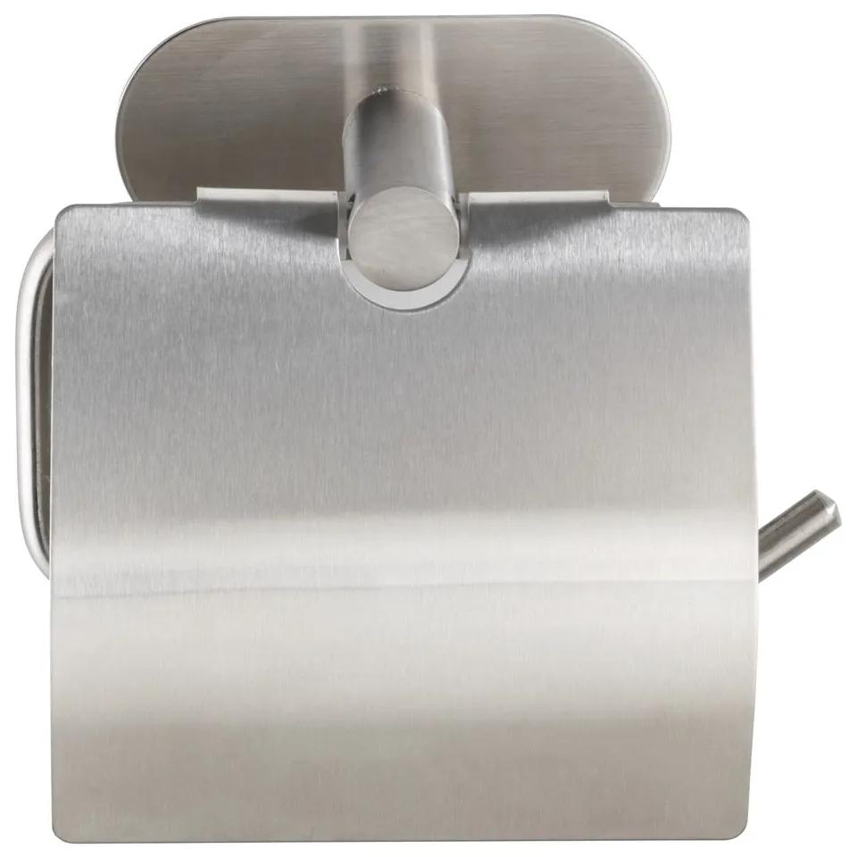 Nerezový držák na toaletní papír bez nutnosti vrtání Wenko Turbo-Loc® Orea Cover
