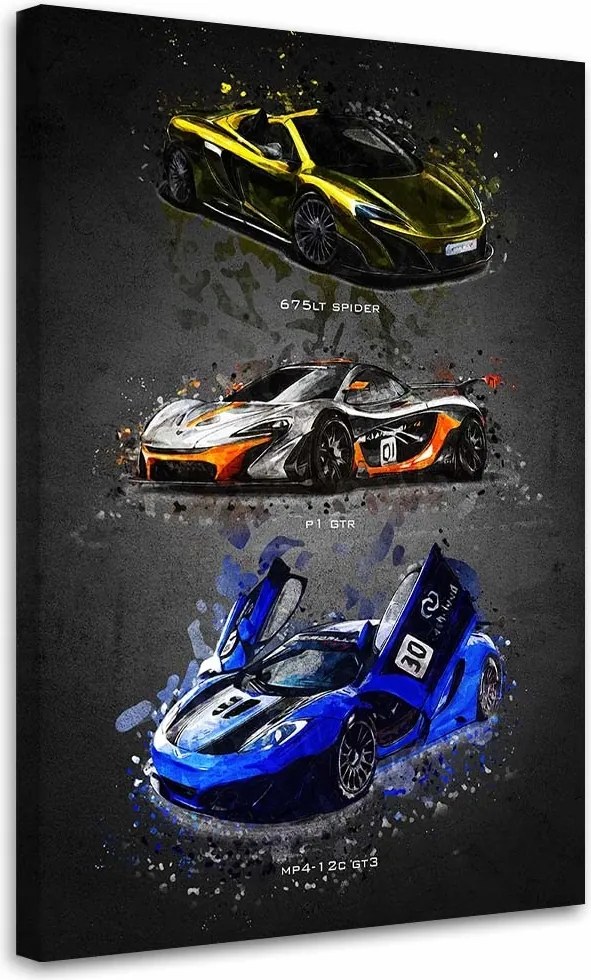 Obraz Canvas Superauto Auto Mclaren 70x100