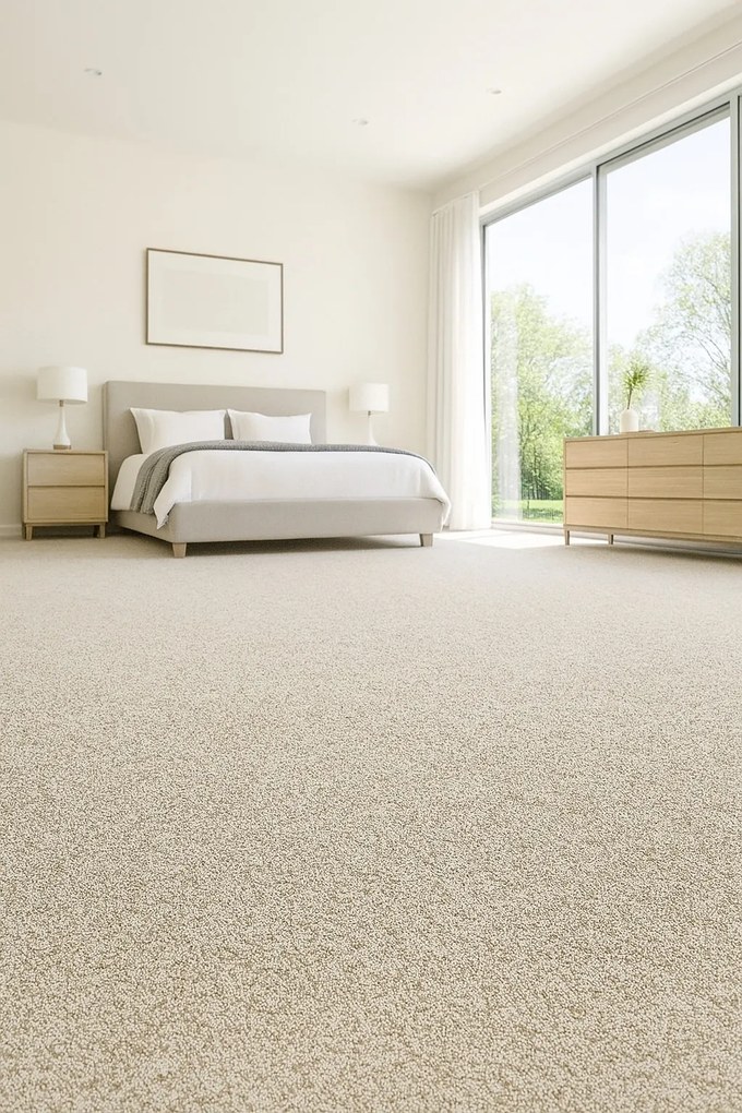 IVC Commercial, PVC podlaha - lino Logitex Ultimate 55 Gravel T36, na míru, šíře 2m,4m, béžová, filc, chodba / předsíň