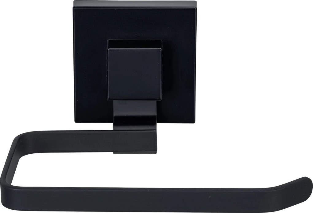 Kovový držák na toaletní papír QUADRO, montáž bez vrtání