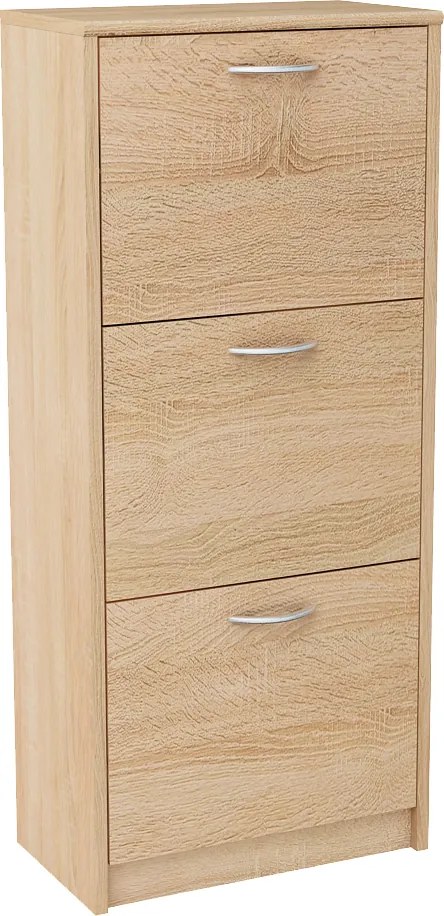 Botník JULIUS 3K dub sonoma (50 x 116) cm