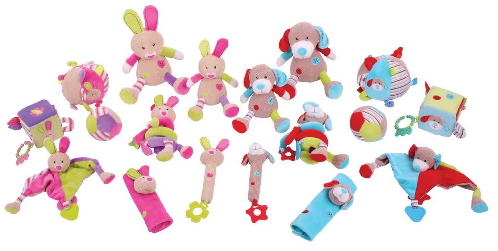 Bigjigs Toys Textilní hračka - Chrastítko balónek Bella