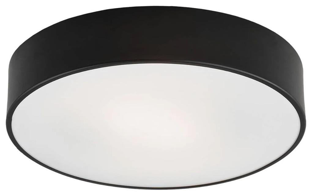 LED stropní svítidlo Dayton, černá Ø 35 cm