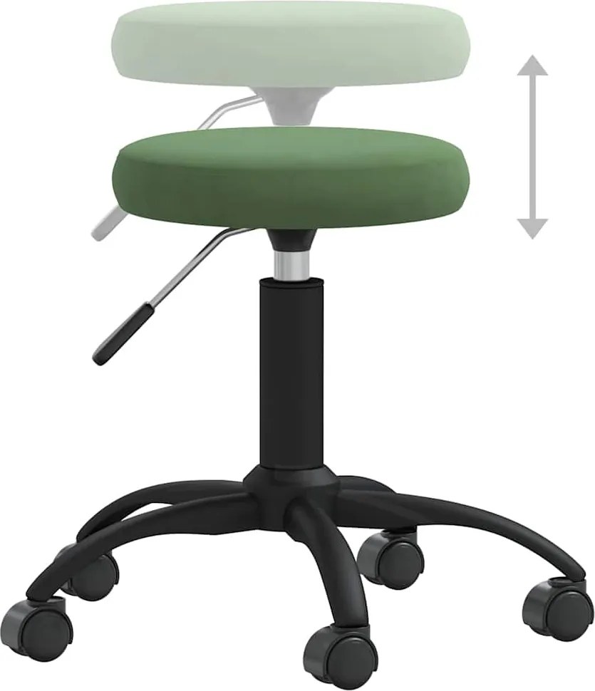 Jídelní židle tmavě zelená samet 3085730