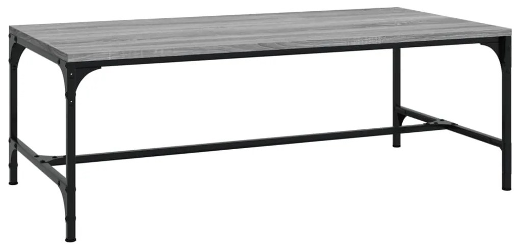 vidaXL Konferenční stolek šedý sonoma 100x50x35 cm kompozitní dřevo