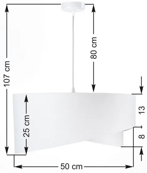 Lustr na lanku GALAXY 1xE27/60W/230V