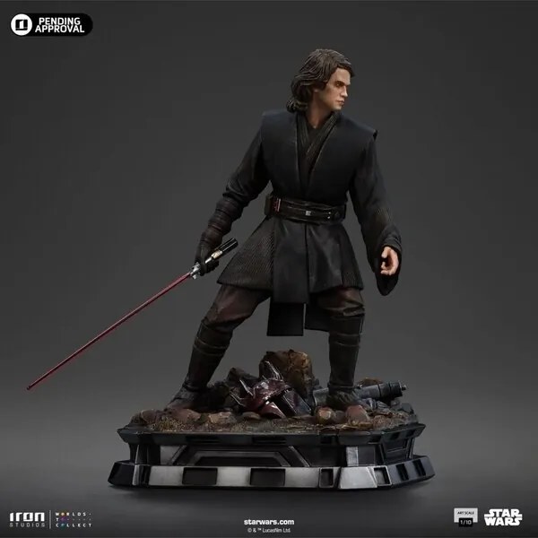 Soška IRON STUDIOS Star Wars - Anakin Skywalker (Jedi Knight) 18 cm